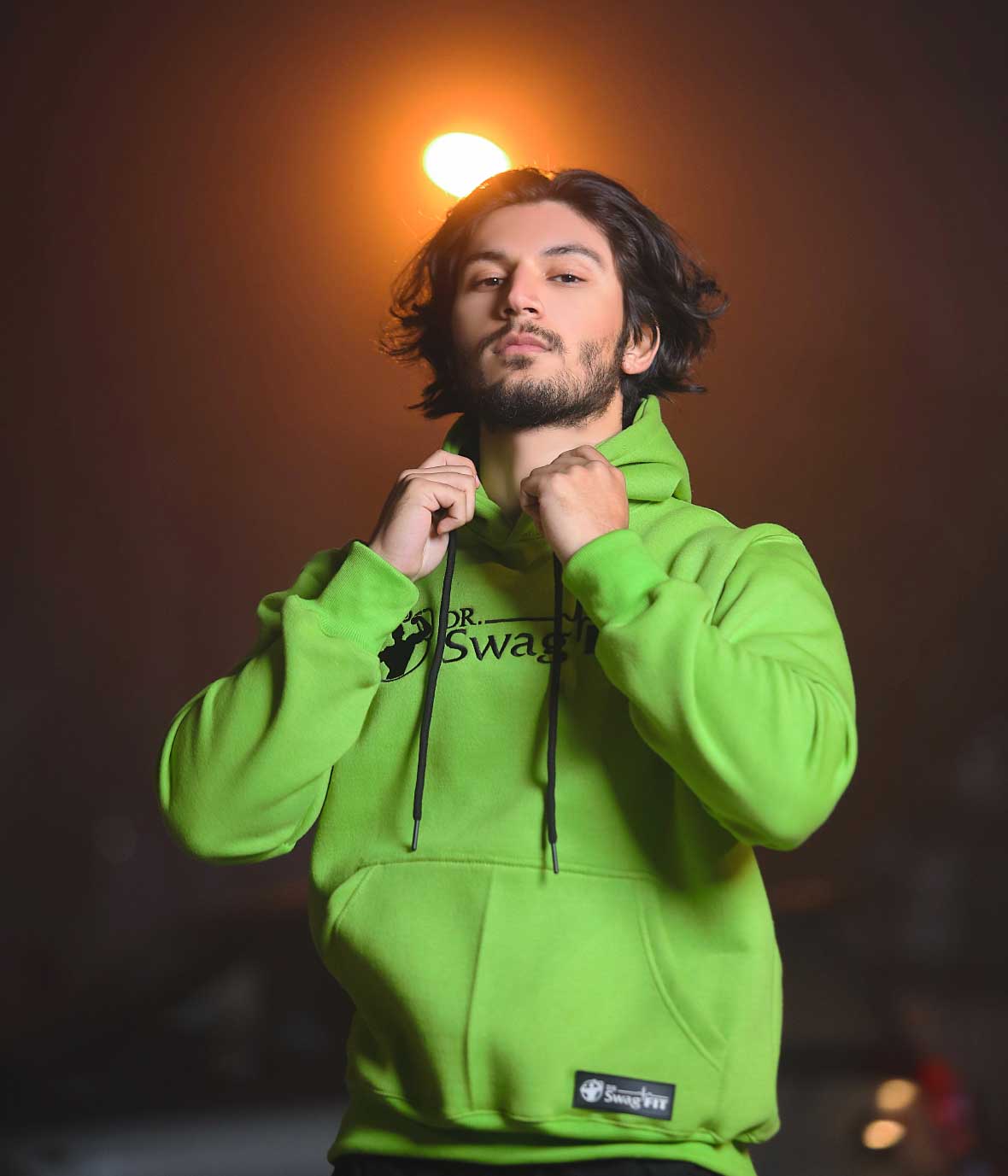 Swag Hoody – Green – Dr. Swag Fit